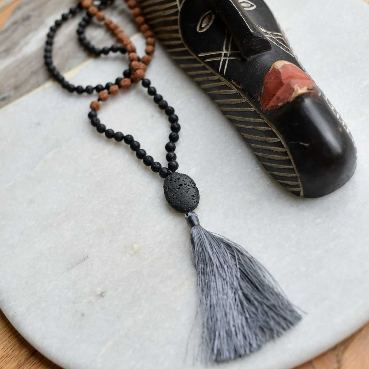 Strong Spirit Man Gemstone Mala | Manipura Malas